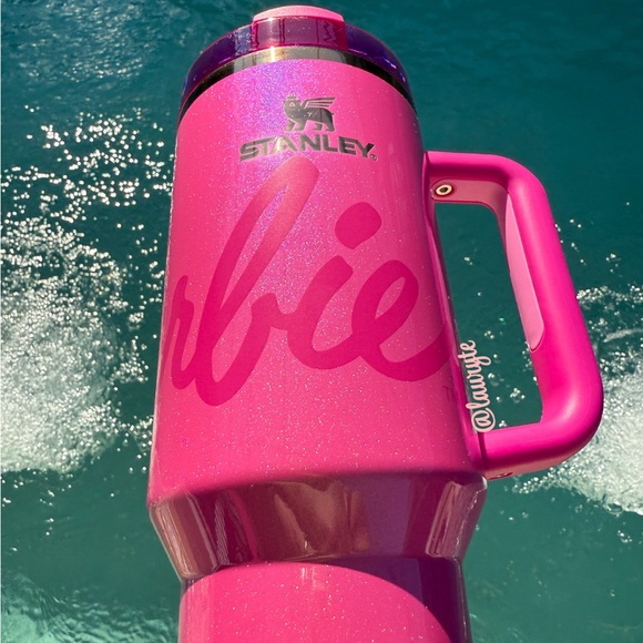 Stanley | Other | Stanley X Barbie Icon Pink Shimmer 4 Oz Quencher ...